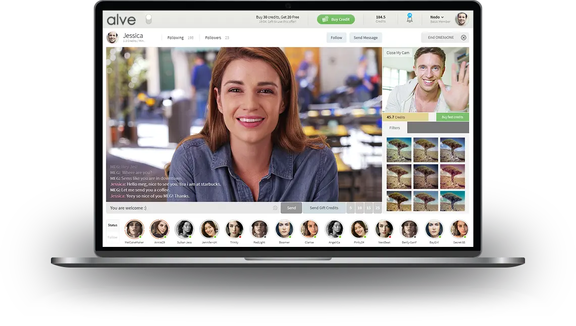 Alve Görüntülü Sohbet & Chat Uygulaması